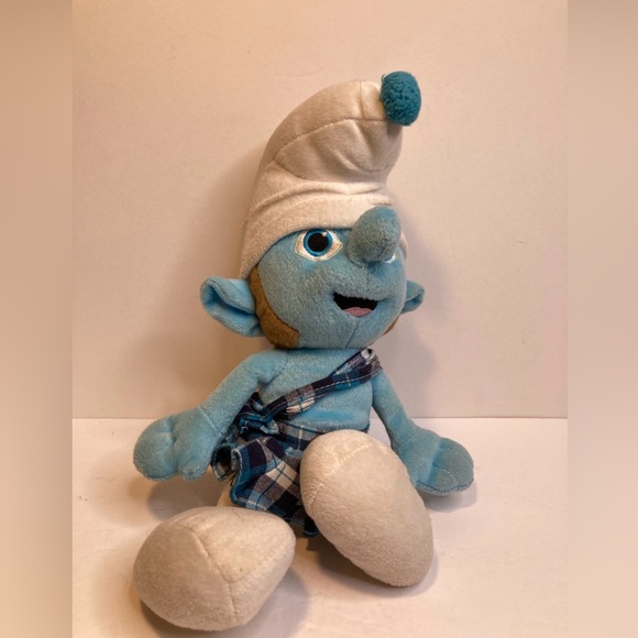 Kellytoy | Toys | Gutsy Smurf 4 Plush Stuffed Toy Doll 213 Kellytoy ...
